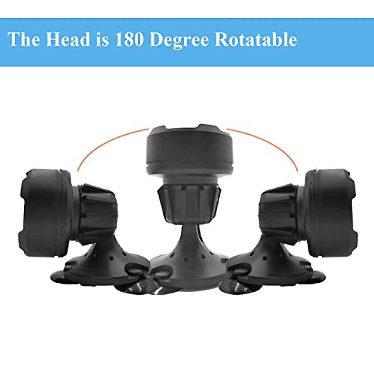 Spotlight for Yard, Color Changing Pond Lights IP68 Waterproof Underwater Landscape Lights Outdoor Spot Lights, Remote Control Multi-Color Dimmable Adjustable Garden Light with Spiked Stand, 4 in Set