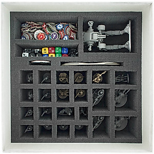 Feldherr Pick and Pluck - Pre-Cubed Foam Tray 300 mm x 300 mm x 50 mm (11.8 inch x 11.8 inch x 2 inch) Plus Free Bottom