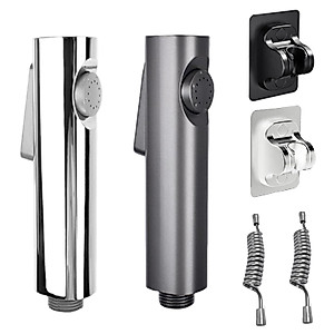 Upgrades ABS Toilet Hand With Adjustable Water Flows Diaper Washer Pet Shower Set Ergonomical Toilet Bidet Sprayer