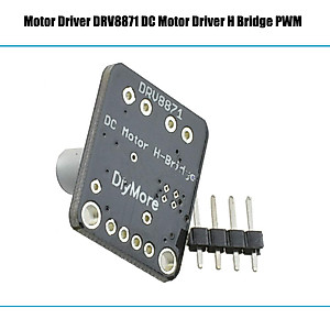 Comimark 1Pcs DRV8871 H-Bridge DC Motor Driver Breakout Board PWM Control Module 3.6A for Arduino