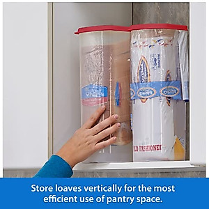 Buddeez Bread Buddy 2 Pack Set w/Red Lids