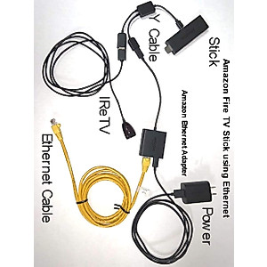 Inteset USB 2.0 & Micro USB OTG Y Cable for Controlling The F-TV Stick, Pendent, or Cube, Supports Wireless Keyboards and The IReTV for Universal Remote Control. (IReTV not Included)