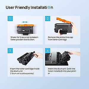 TN880 TN-880 Replacement for Brother TN880 TN-880 Toner High Capacity to Compatible with HL-L6200DW HL-L6300DW HL-L6200DWT HL-L6250DW MFC-L6800DW MFC-L6700DW (2 Black)