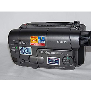 Sony CCD-TRV12 Handycam 8mm 26x Zoom Analog Camcorder 2.5" Color LCD 0.6 Lux