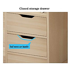 Computer Desk FANG Desktop Table Student Writing Desk Solid Wood Desk Large Capacity Storage with Drawable Keyboard and Independent Host Bits