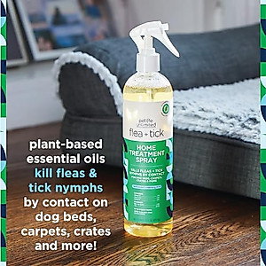 Pet Life Unlimited Natural Flea and Tick 3-Step Kit - Flea and Tick Spray for Dogs, Flea Spray for Home, and Flea and Tick Shampoo for Dogs - Plant-Based Flea and Tick Kit - Made in USA - 3-Step Kit