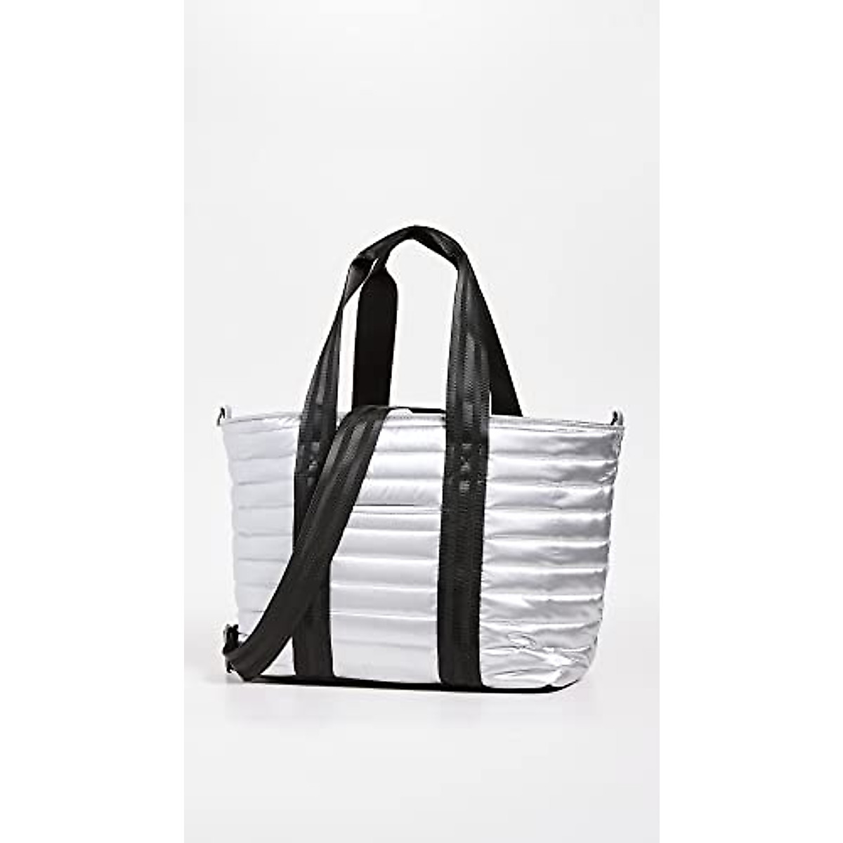 Think Royln Women's Wingman Bag, Silver Liquid, One Size