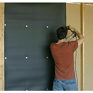 Soundsulate™ 1 lb Mass Loaded Vinyl MLV, Soundproofing Barrier 4' x 25 (100 sf) - Made in USA - Click for Options