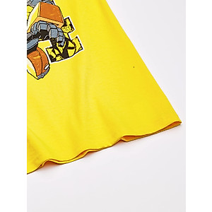 Transformers Big Boys' Bumblebee '84 Short Sleeve Tee, Yellow, Large