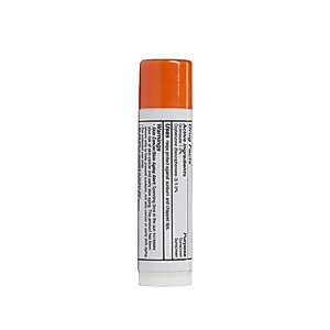 Quantum Health Super Lysine+ Coldstick, Tangerine Flavored - Soothes, Moisturizes, Protects Lips, Herbal Lip Balm, Spf 21, 5 Gm