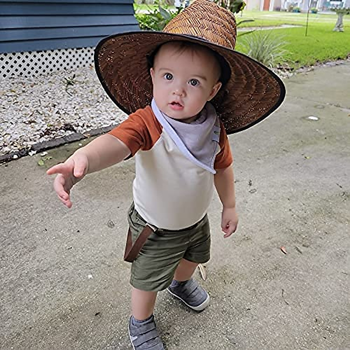 Quinton Bradley 8 Pack Baby Bandana Drool Bib Gift Set, Infants and Teething Toddlers Solid Color Bundle (Rainbow)