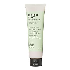 AG Care Curl Fresh Definer Silicone-Free Soft-Hold Styling Cream, 6 Fl Oz