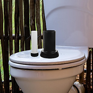 Toilets and Bidets, 2 Pieces Toilet Connection Assembly Parts, Toilet Gasket and Connector Set for Bathroom Toilet