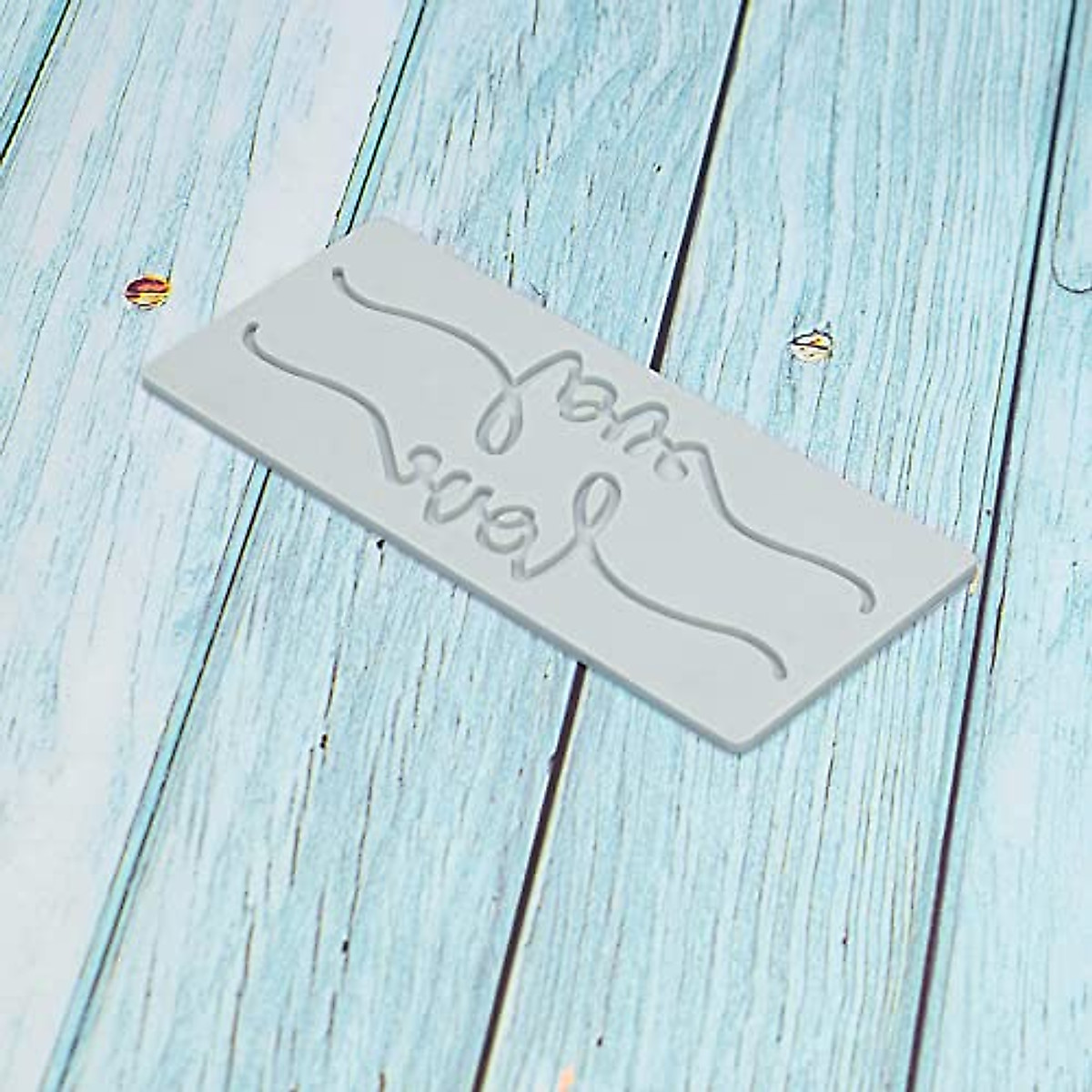 AK ART KITCHENWARE Love Fondant Silicone Icing Mats for Valentine's Day Cakes Moldes De Silicona Baking Mold Cake Pastry Tools Cake Decorating Lace Mats (LFM-197)