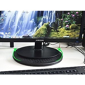 JDYYICZ 12 Inch Heavy Duty Rotating Swivel Steel Turntable Ball Bearings Stand Lazy Susan for Indoor/Outdoor Use with Monitor/TV