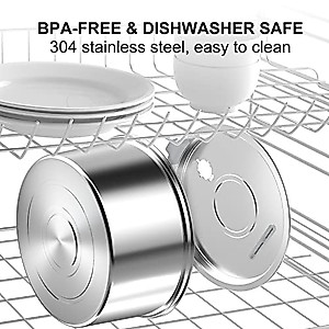 Cat Water Fountain Stainless Steel: YFYUPUP 108oz/3.2L Automatic Cat Drinking Fountain Pet Fountain Water Bowl Dog Water Dispenser Ultra-Quiet Pump and 3 Replacement Filters