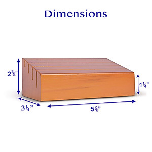 RNK Gaming Card Holders for Playing Cards Set of 2 Wooden Cardholder for Kids, Adults, & Seniors