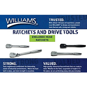 Williams M-52EHA Enclosed Head Ratchet 1/4-Inch