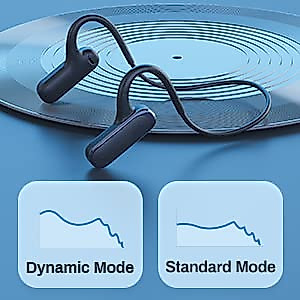 YYK Open Ear Headphones Wireless Air Conduction Bluetooth Earphones 15 Hours Playtime IPX6 Waterproof Lightweight Comfortable Over-Ear Headphone with Mic for Sport Work Study Indoor and Outdoor