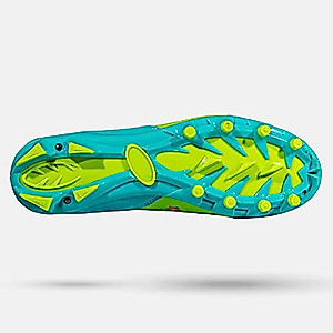 Phenom Elite Scooby-Doo Youth Football Cleats - Velocity 3.0 (us_Footwear_Size_System, Adult, Men, Numeric, Medium, Numeric_8) Grey