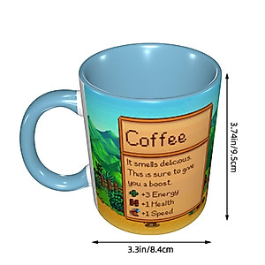 Valley Game Coffee Mug Tea Ceramic Birthday Mug 11Oz Coffee Mug Gift For Friends Family Colleagues Christmas