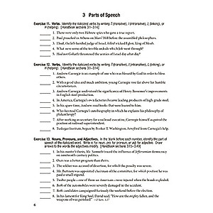 Workbook VI for Handbook of Grammar and Composition - Abeka 12th Grade 12 Highschool English Grammar and Writing Student Work Text