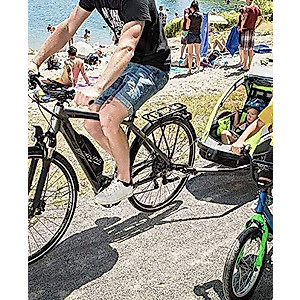 Fat-Cat Bicycle Rear Racks Steel Bicycle Trailer Hitch Mount Adapter Replacement Most Bike Cycling Rear Carrier Mount Bike Accessory (1 Pack)