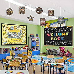 30Pcs Home Sweet Farmhouse Classroom Decoration Positive Sayings Accents Motivational Inspirational Signs Cutouts with Glue Point Dots for Bulletin Board Class Office Nursery Home Decor