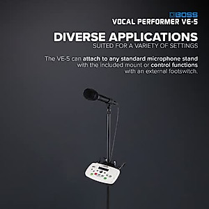 Boss VE-5 Vocal Performer Effect Processor (Red)