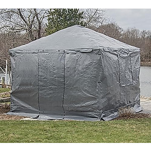 Sojag Grey Universal Cover, 12 ft. x 16 ft., Outdoor Shades