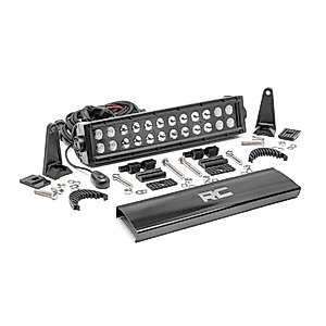 Rough Country 12" Black Series Dual Row CREE LED Light Bar - 70912BL
