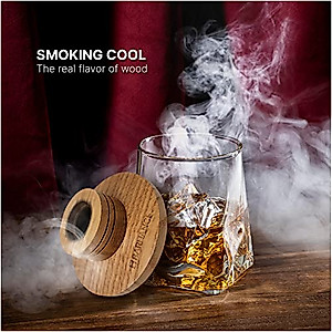 Cocktail Smoker Kit - Whiskey Smoker kit with Carry Bag - Old Fashioned smoker Kit - Bourbon Smoker Kit With Torch With Wood Chips& Tools - Cocktail Smoker Kit with Torch | old fashioned cocktail kit