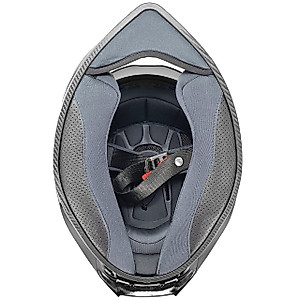 GDM Demon Motorcycle Helmet Full Face Matte Black (Tinted & Clear Shields, XL)