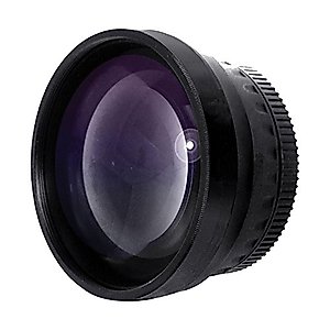 New 0.43x High Definition Wide Angle Conversion Lens for Canon EOS Rebel T5 (Only for Lenses with Filter Sizes of 52 or 58mm)