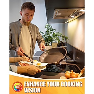 TobeBright 6W PAR20 LED Range Hood Light Bulbs E26 120V Dimmable Kitchen Stove Hood Light Bulbs, 6W LED Appliance Bulb Range Hood Replaces PAR20 50W Halogen Bulb, Warm White 3000K