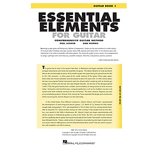 Essential Elements for Guitar - Book 1: Comprehensive Guitar Method