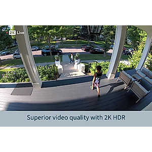 Arlo Pro 4 Spotlight Camera - 3 Pack - Wireless Security, 2K Video & HDR, Color Night Vision, 2 Way Audio, Direct to WiFi No Hub Needed, VMC4350P - White (Renewed)