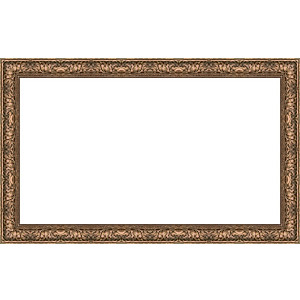 Frame My TV Deco TV Frames -Tuscan Copper Compatible ONLY with Samsung (Fits 2021-2025 Frame TV, 50")