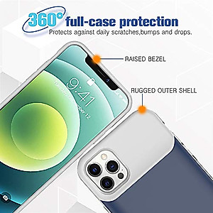 MAXBEAR Battery Case for iPhone 12/12 Pro, Upgraded 7000mAh Slim Portable Protective Charging case Compatible with iPhone 12/12 Pro (6.1 inch) Rechargeable Battery Pack Charger Case (Blue)