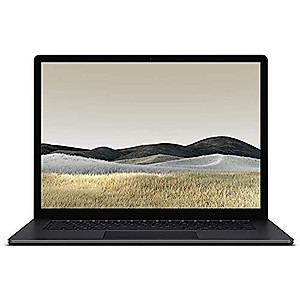 Microsoft Surface Laptop 3 15" Touch 16GB 256GB AMD Ryzen 5 3580U, Black (Renewed)