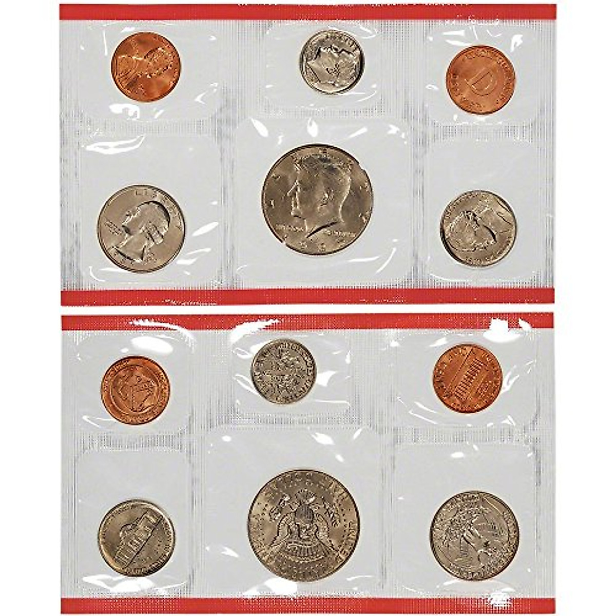 1985 P & D US Mint 10-Coin Mint Set Uncirculated