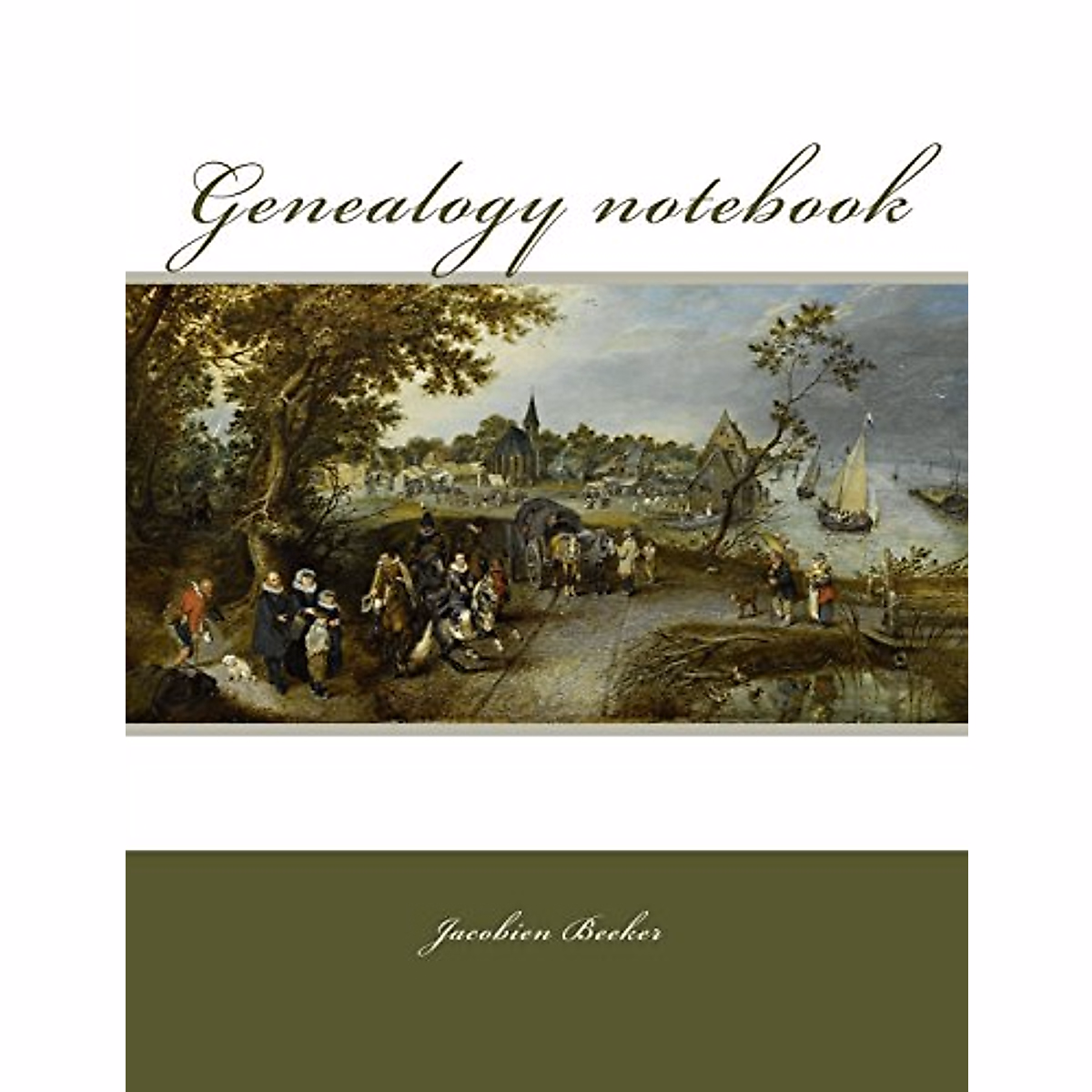 Genealogy notebook: 127 ancestor data sheets, name index, genealogical table for 7 generations, research log, to-do list, and plenty of room for notes.