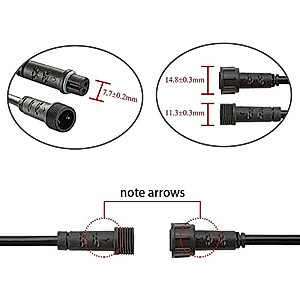 LED Photocell DC 12V PC Waterproof IP68 Max.Load Power 60W Only for Outdoor Low Voltage Deck Lighting