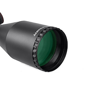 Sniper ZT5-27x50 FFP Scope Side Parallax Adjustment Glass Etched Reticle Red Green Illuminated with Scope Mount