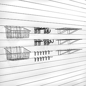 PROSLAT 35009 PROCORE Slatwall Ultimate Bundle 8 ft. x 8 ft