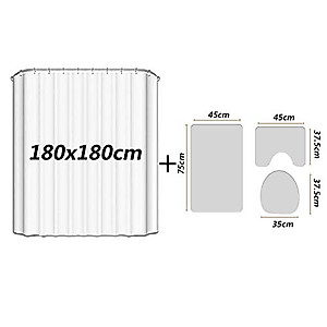 4 pcs High Heel Bathroom Sets with Non-Slip Rugs, Toilet Lid Cover and Bath Mat, Pink Butterfly High Heel Waterproof Shower Curtains with 12 Hooks, Bathroom Girly Decor #2-180x180