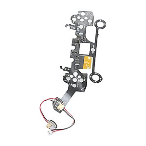 ASHATA RGB LED Light Module for PS5 Console, D Pad Luminated Buttons Kit, Face Buttons LED Kit Decoration Accessories, for PS5 Game Controller