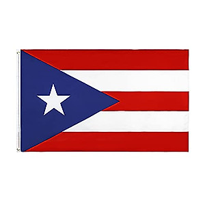 Puerto Rico Flag 3x5 Foot Puerto Rican National Flags with Brass ...
