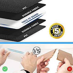 HomeProtect Couch Cushion Support for Sagging Cushions : Under Couch Cushion Replacement - Couch Saver for Sagging Furniture 66”x17”Extra Thick ABS Board