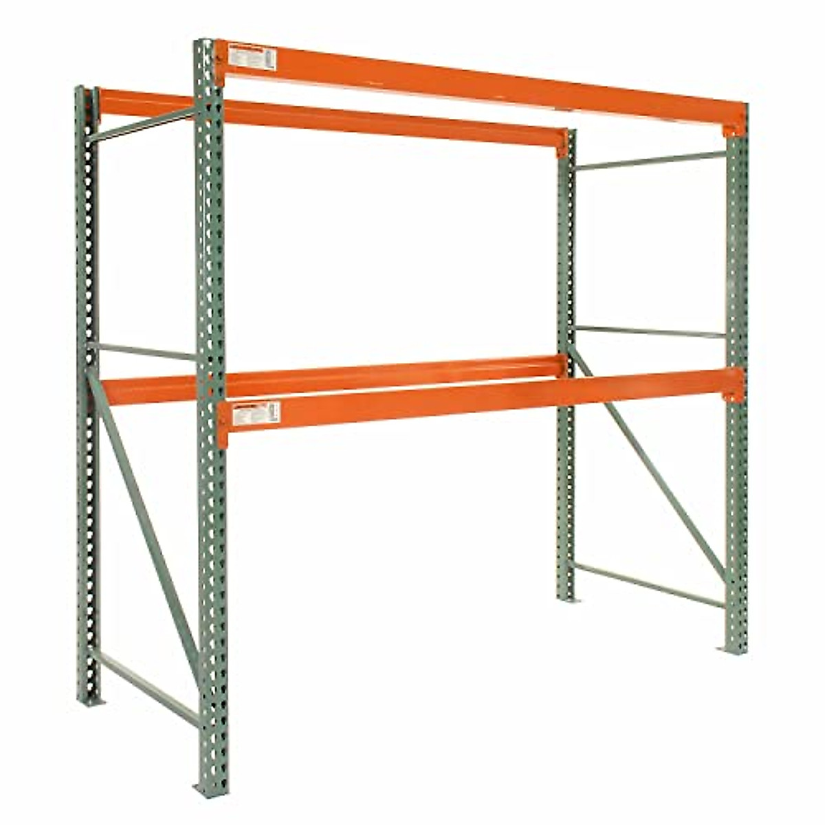 Global Industrial Teardrop Pallet Rack Starter, 120"W x 48"D x 120"H